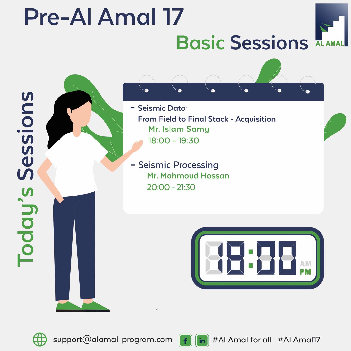 From Field to Final Stack - Acquisition & Seismic Processing - Al AMAL Program